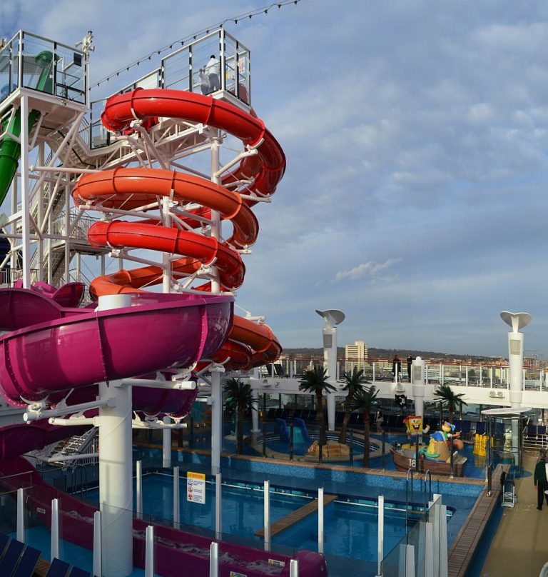 Cruise Ships with Water Slides | Water Parks at Sea [Updated 2025 ]
