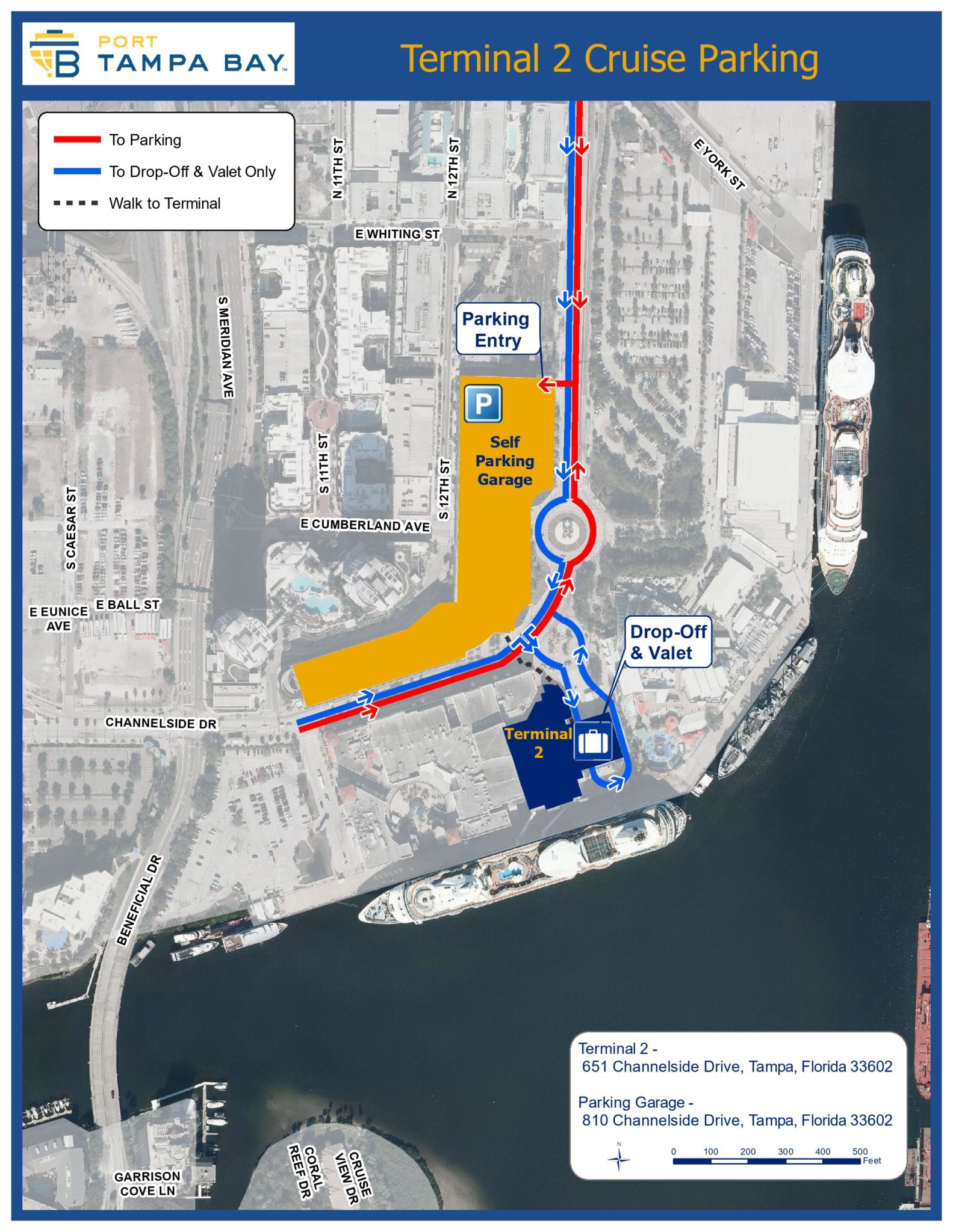 Cruise Parking in Tampa On-Site & Off-site Near the Port